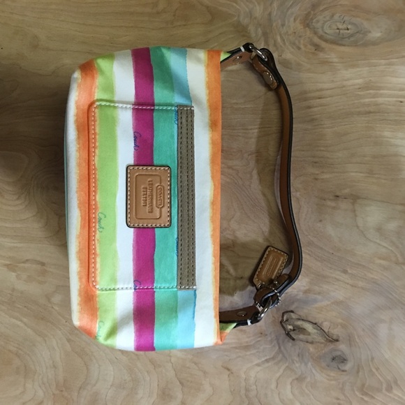 Coach | Bags | Colorful Rainbow Coach Purse | Poshmark
